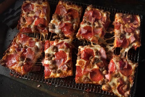 Jet s Pizza View Menu Order Online 3420 E Jefferson Ave Detroit MI 48207 Slice