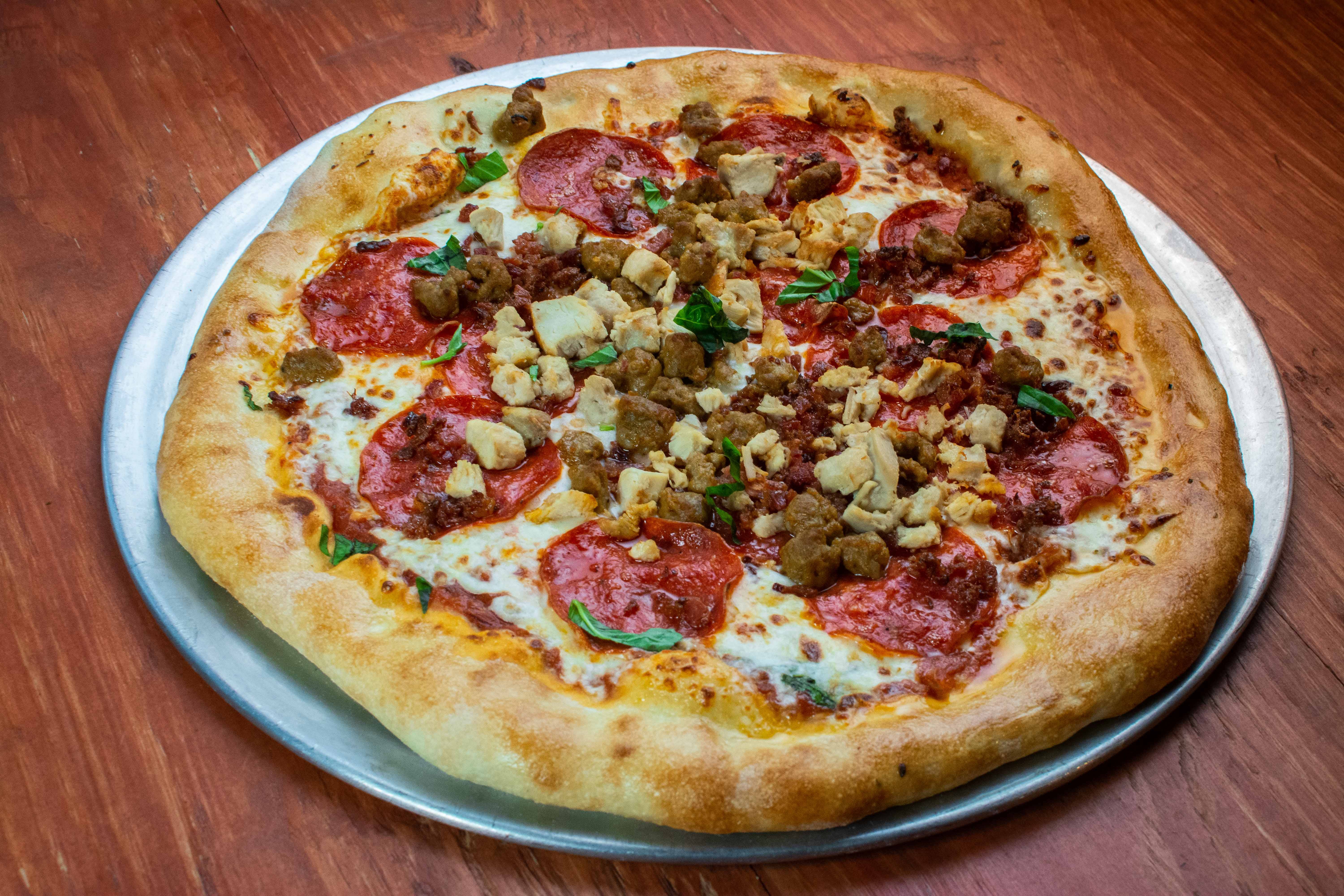 Atomic Lounge Pizza Kitchen Lubbock TX 2420 Broadway St Hours Menu Order